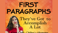 Writing First Paragraphs | Writing for Children with Karen Cioffi